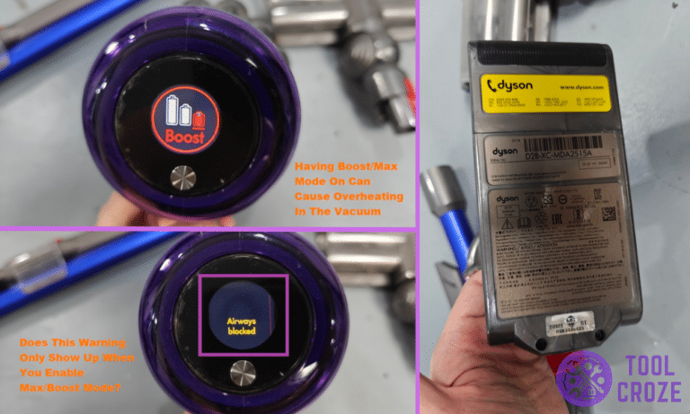 3 Reasons Why Dyson Vacuum Max Suction (Boost Mode) Not Working - Tool Croze