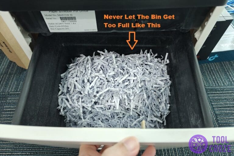 3 Ways to Fix a Shredder Not Working Jammed Red Light - Tool Croze