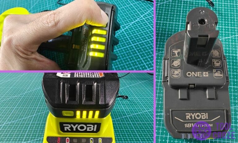 3 Solutions for a Ryobi Battery Charger Flashing Red and Green - Tool Croze