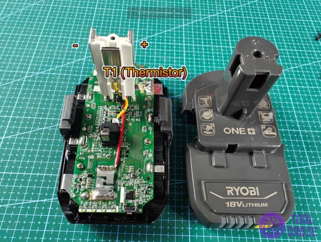 Ryobi 18V Battery Wiring Diagram Pinout - Tool Croze