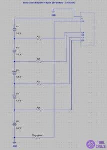 Ryobi 18V Battery Wiring Diagram Pinout - Tool Croze