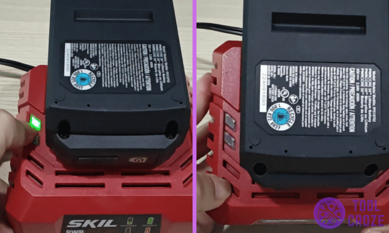 SKIL Battery Charger Lights Meaning - Tool Croze