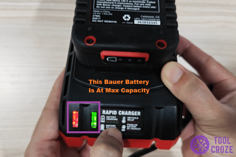 Bauer Battery Charger Indicators Meaning - Tool Croze
